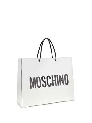 Moschino Shopper Bag With Front Logo