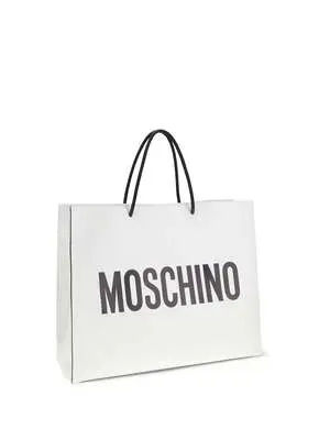 Moschino Shopper Bag With Front Logo