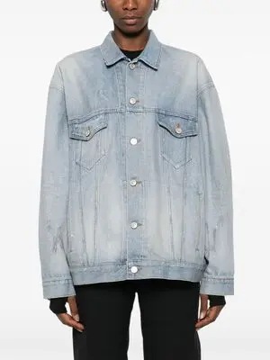 Balenciaga Denim Jacket - Multicolor