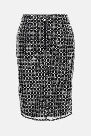 ROTATE BY BIRGER CHRISTENSEN Sequined Mini Skirt