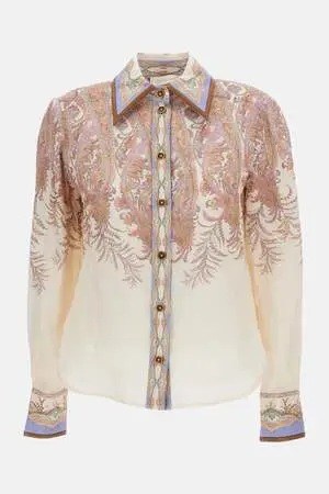 Zimmermann Alchemy Shirt With Paisley Print - Multicolor