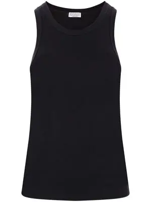 Brunello Cucinelli Cotton Tank Top - Multicolor