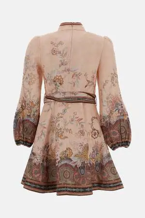 Zimmermann Alchemy Button Mini Dress - Multicolor