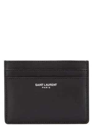 Saint Laurent Calf Skin Card Holder - Multicolor