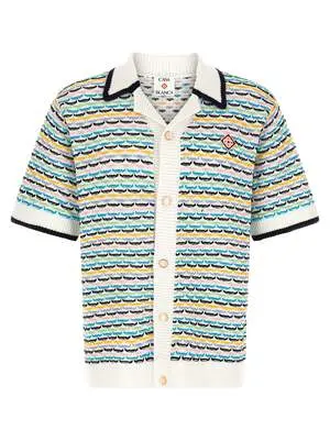 Casablanca Tuck Stitch' Shirt - Multicolor