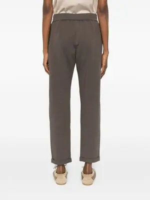 Brunello Cucinelli Cotton Drawstring Trousers - Multicolor