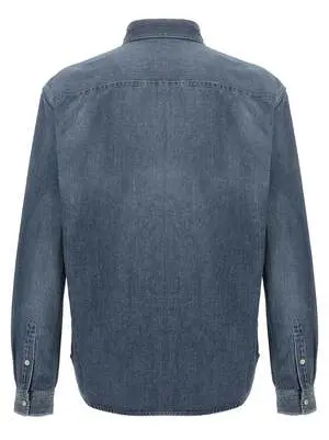 Saint Laurent Cassandre' Shirt - Blue