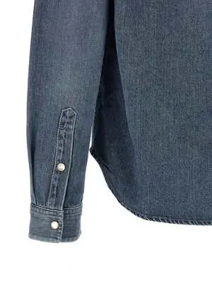 Saint Laurent Cassandre' Shirt - Blue