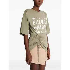Balmain Paris Printed Cotton T-shirt