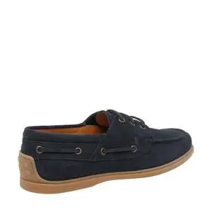 TOD'S Suede Square Toe Loafers
