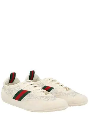 Gucci Shift Sneakers - Cream