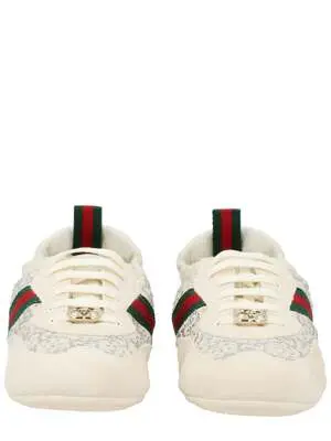 Gucci Shift Sneakers - Cream