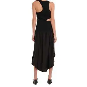 Stella McCartney Silk Cut-out Maxi Dress - Black