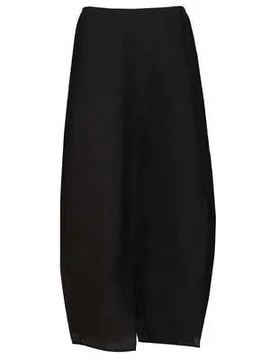TOTEME Silk Parachute Skirt - Black