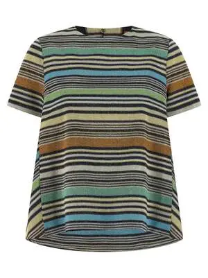 Missoni Lamé Striped T-shirt