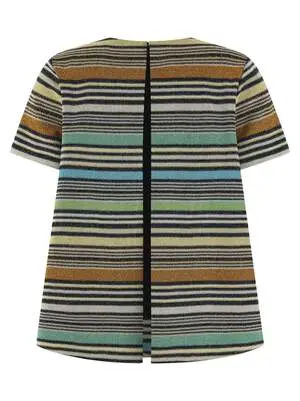Missoni Lamé Striped T-shirt