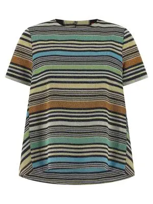 Missoni Lamé Striped T-shirt