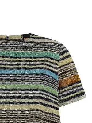 Missoni Lamé Striped T-shirt