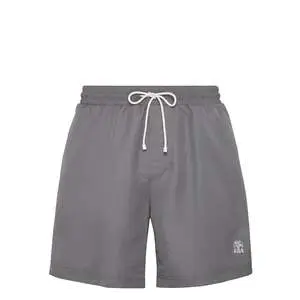 Brunello Cucinelli Beachwear Swim Shorts - Gray