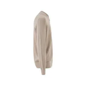 Brunello Cucinelli Ribbed Cotton Zip-up Cardigan - Cream