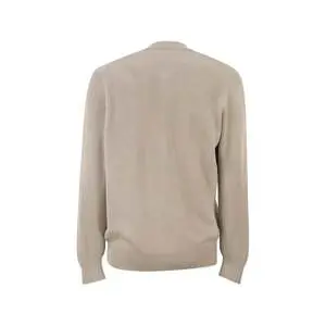 Brunello Cucinelli Ribbed Cotton Zip-up Cardigan - Cream