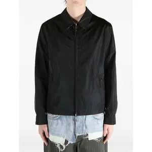 Burberry Lightweight Checked Jacket - Black