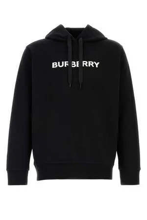 Burberry Cotton Hoodie - Black