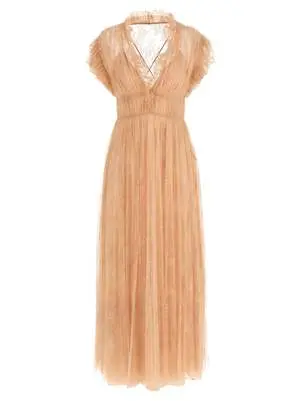 Alberta Ferretti Lace Dress - Pink