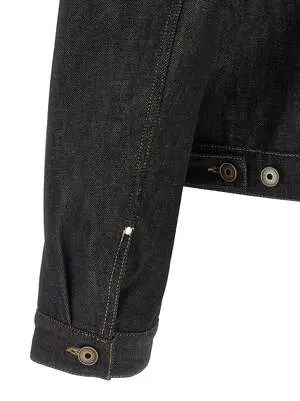 LEMAIRE Trucker Heavy Denim Jacket - Black