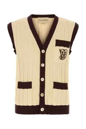 Valentino Garavani Sleeveless Button Detailed Waistcoat