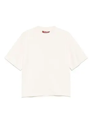 Max Mara Short Sleeve T-shirt With Embossed Logo