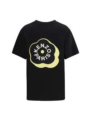 Kenzo Embroidered Cotton T-shirt - Black