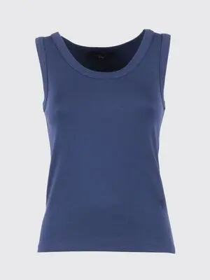 Max Mara Ribbed Tank Top - Blue