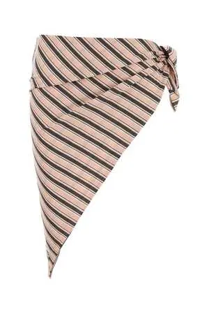 Prada Embroidered Cotton Sarong - Multicolor