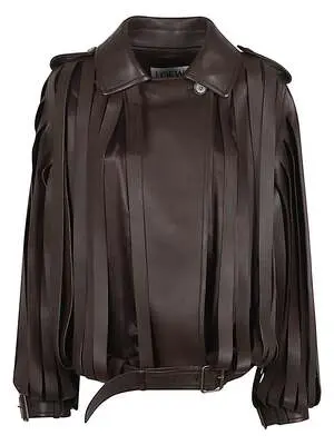 Loewe Leather Belted Jacket