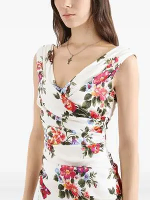 Dolce & Gabbana Printed Viscose Dress - Multicolor