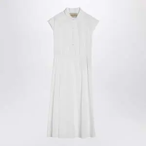 Valentino Garavani Midi Dress With Sangallo Embroidery - White