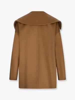Max Mara Mario Double Breasted Cashmere Coat - Multicolor