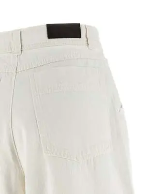LEMAIRE Wide Leg Denim Pants