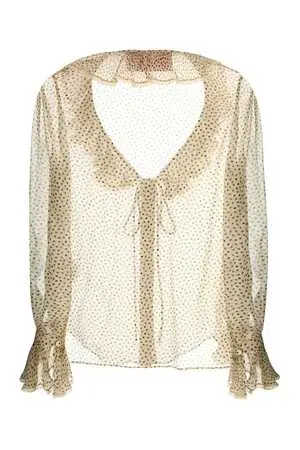 Valentino Garavani Printed Georgette Shirt