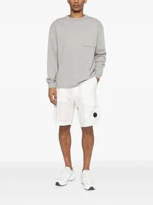 C.P. COMPANY Bermuda Cargo Shorts - Multicolor