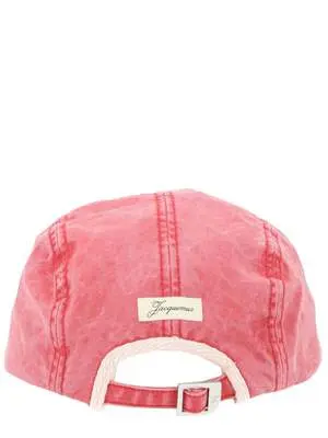Jacquemus La Casquette Gardian Cap - Red