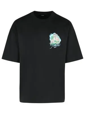 Amiri Cotton T-shirt - Black