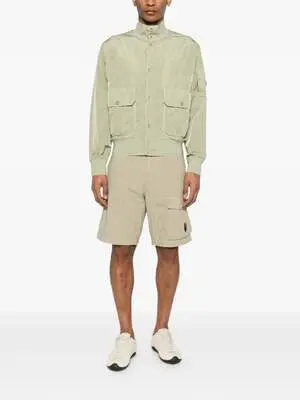 C.P. COMPANY Chrome-r Button Bomber Jacket - Multicolor
