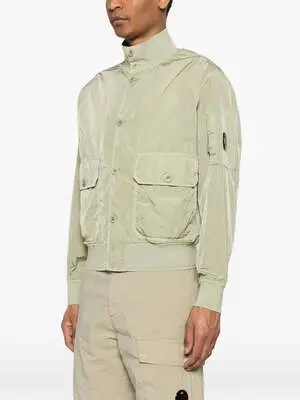 C.P. COMPANY Chrome-r Button Bomber Jacket - Multicolor