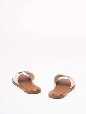 Miu Miu Crochet Slides - Multicolor