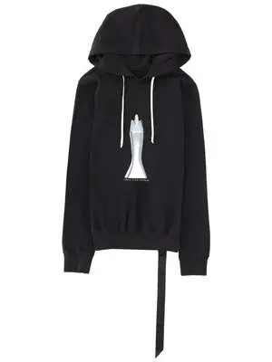 Rick Owens Oversized Hoodie - Black