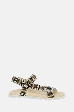 ROGER VIVIER Embellished Sandals - Multicolor