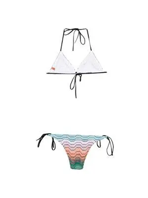 Missoni Zigzag Pattern Bikini - Multicolor