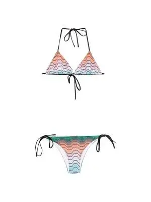 Missoni Zigzag Pattern Bikini - Multicolor